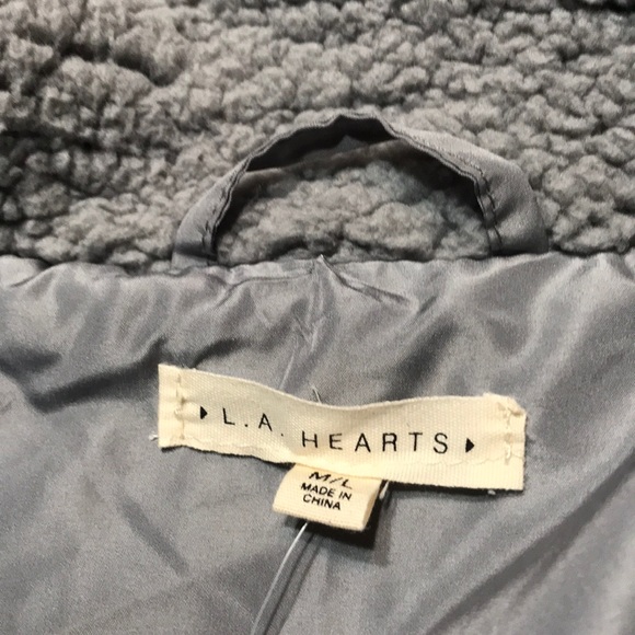 PacSun | Sweaters | Pacsun La Hearts Fury Zip Up Sweater Size Ml | Poshmark